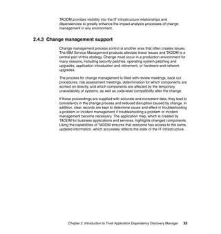 Deployment guide series ibm tivoli application dependency discovery manager v7.1 sg247616 | PDF