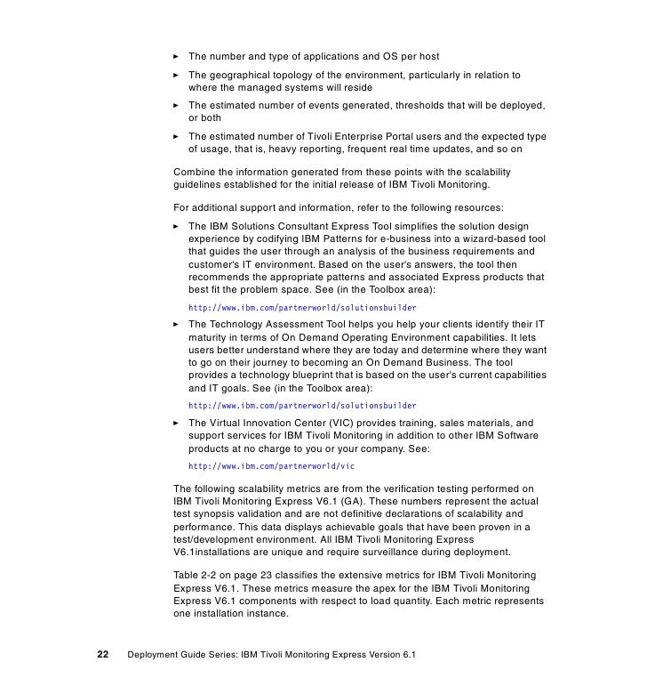 Deployment Guide Series Ibm Tivoli Monitoring Express Version 61 Sg2