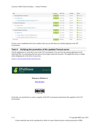 Deployment module lab | PDF