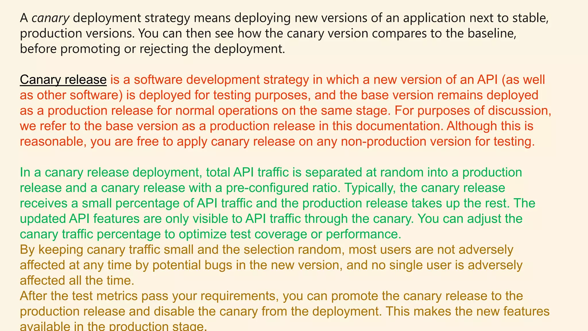 Deployment model Canary deployment | PPTX