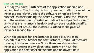 Deployment model Rolling upgrade deployment | PPTX