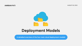 Deployment Models in Cloud Computing | PDF