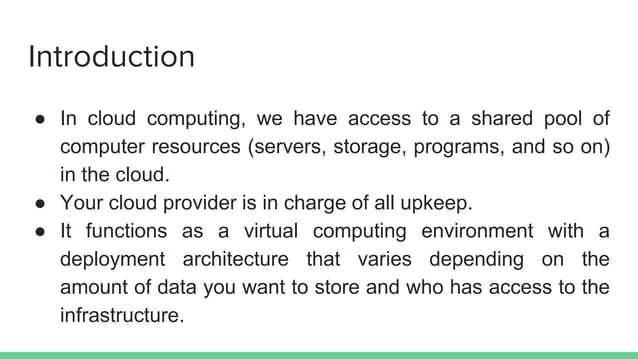 Deployment Models of Cloud Computing.pptx | Cloud Computing | Internet