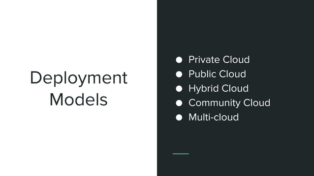 Deployment Models of Cloud Computing.pptx | Cloud Computing | Internet