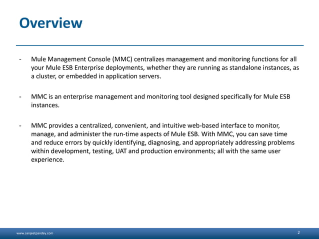 Deployment of Mule ESB Application using MMC | PPTX | Cloud Computing | Internet