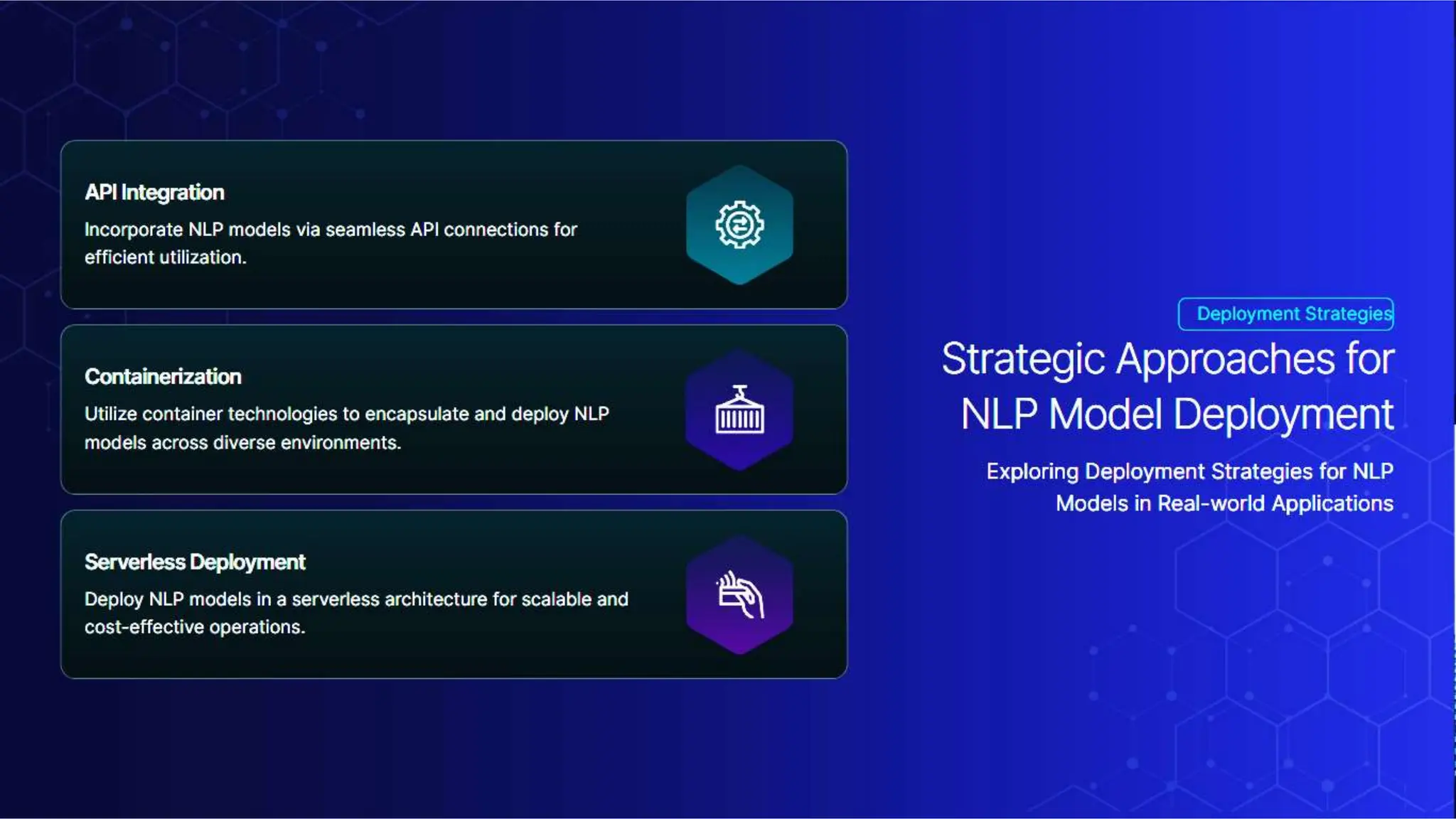 Deployment of NLP Model and various types | PPT