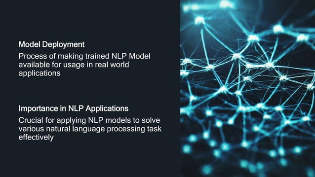 Deployment of NLP Model and various types | PPT