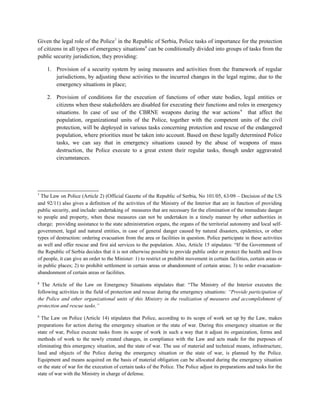 Deployment of police forces | PDF