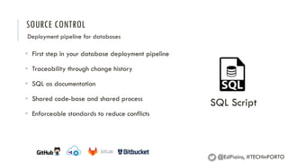 Deployment pipeline for databases | PPT