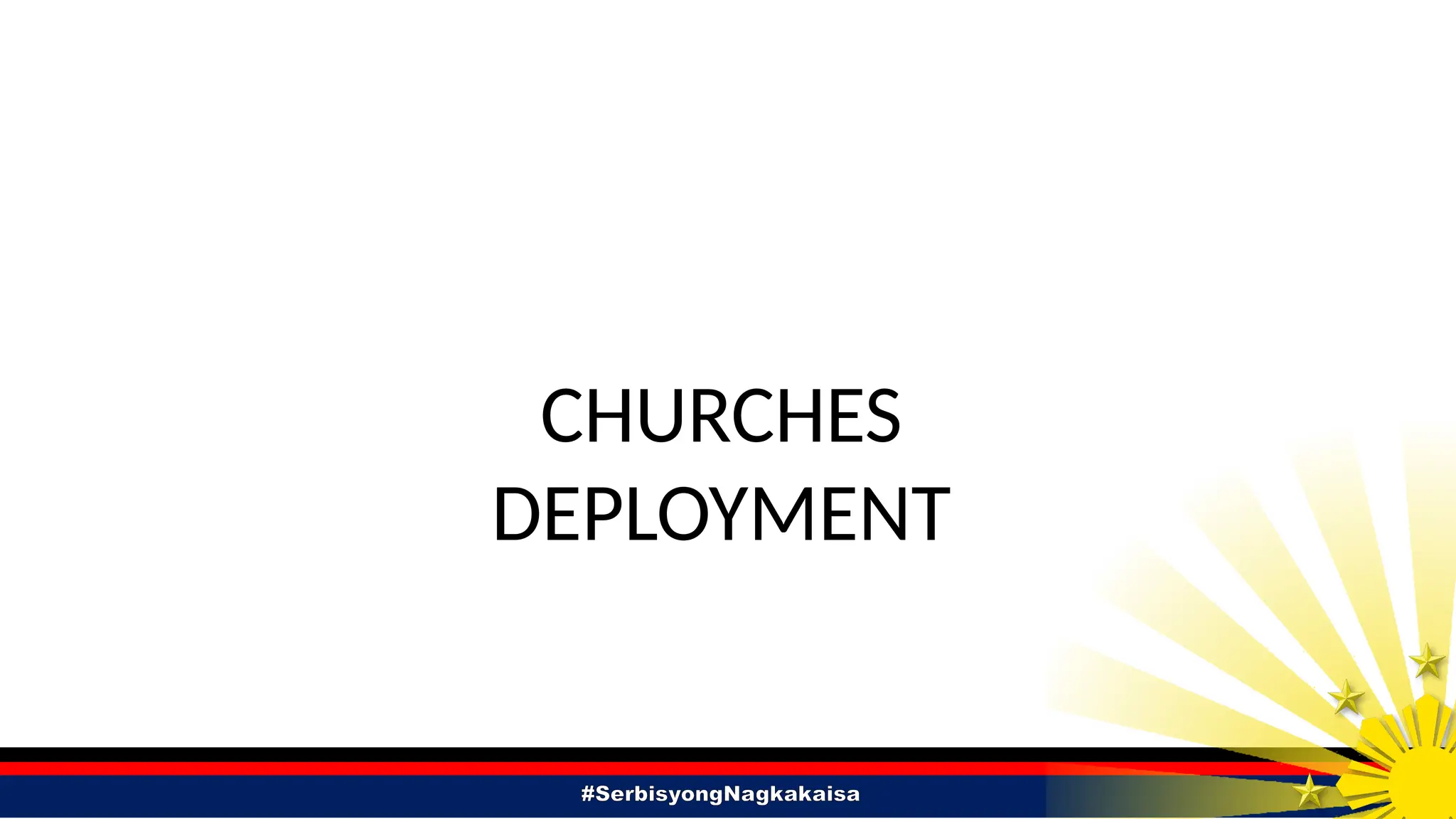 sample deployment plan for presentations | PPTX