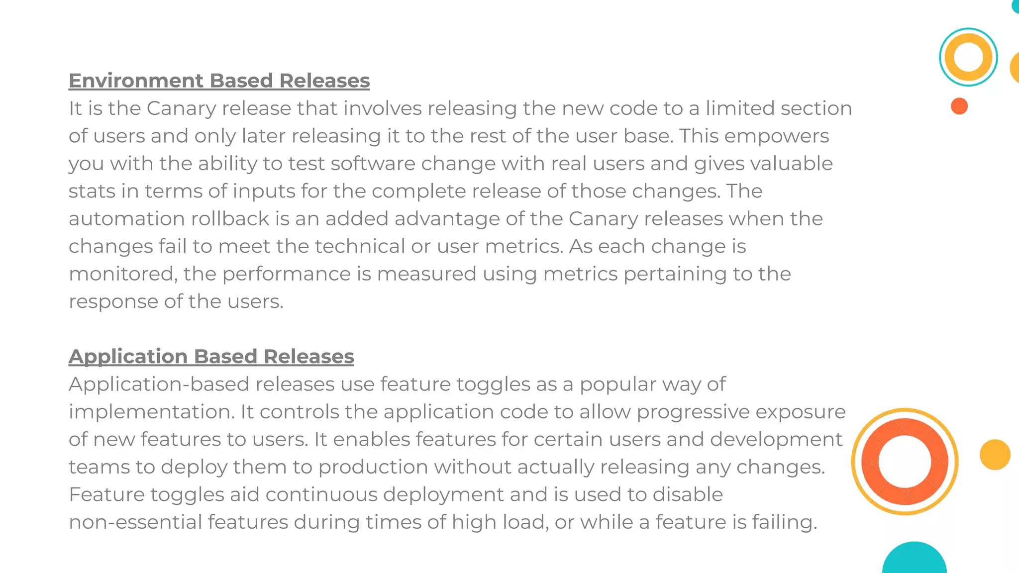 Executing Deployment & Release Strategies | PPT