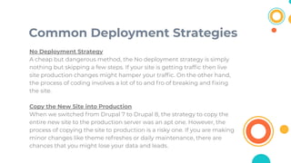 Executing Deployment & Release Strategies | PPT