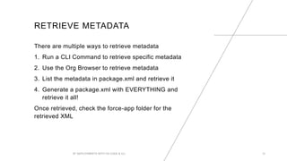 Deployments with VS Code and Salesforce CLI | PPT