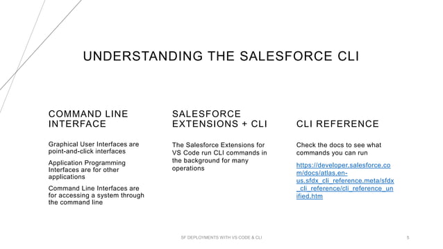 Deployments with VS Code and Salesforce CLI | PPT