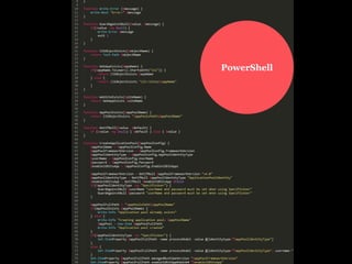 Deployment taken seriously with Octopus Deploy and TeamCity | PPT