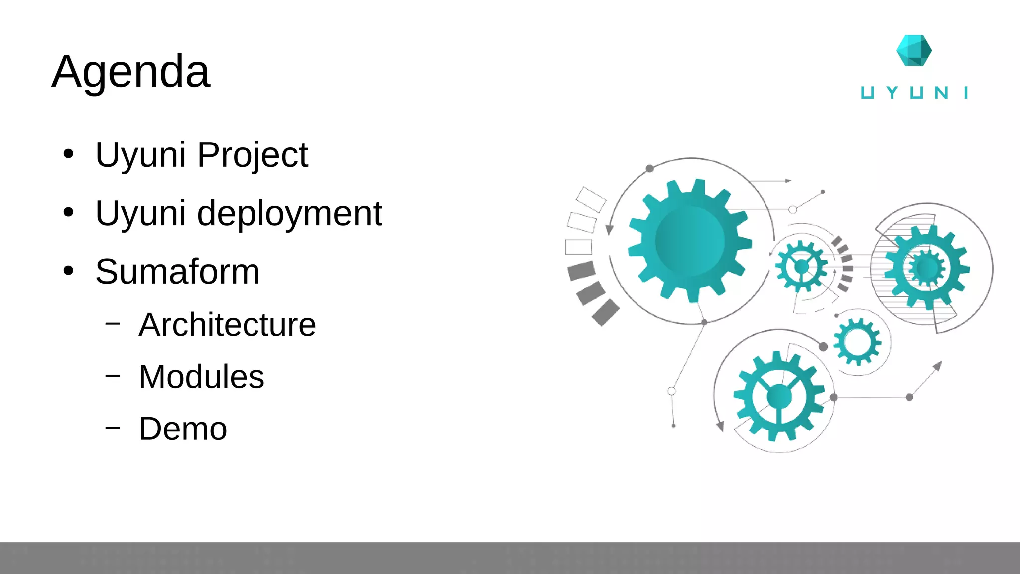 Deploying Uyuni with Sumaform | PPT