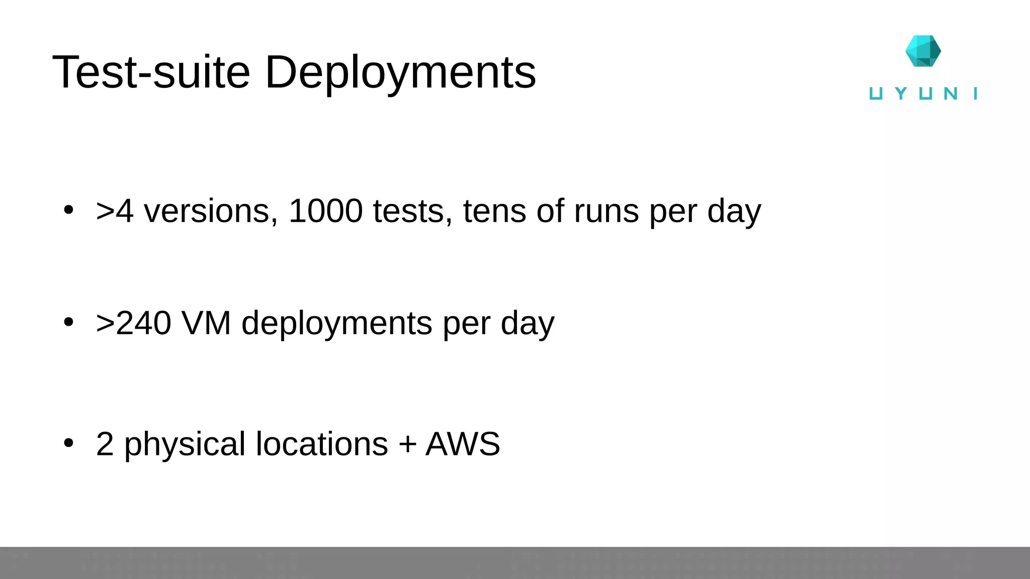 Deploying Uyuni with Sumaform | PPT