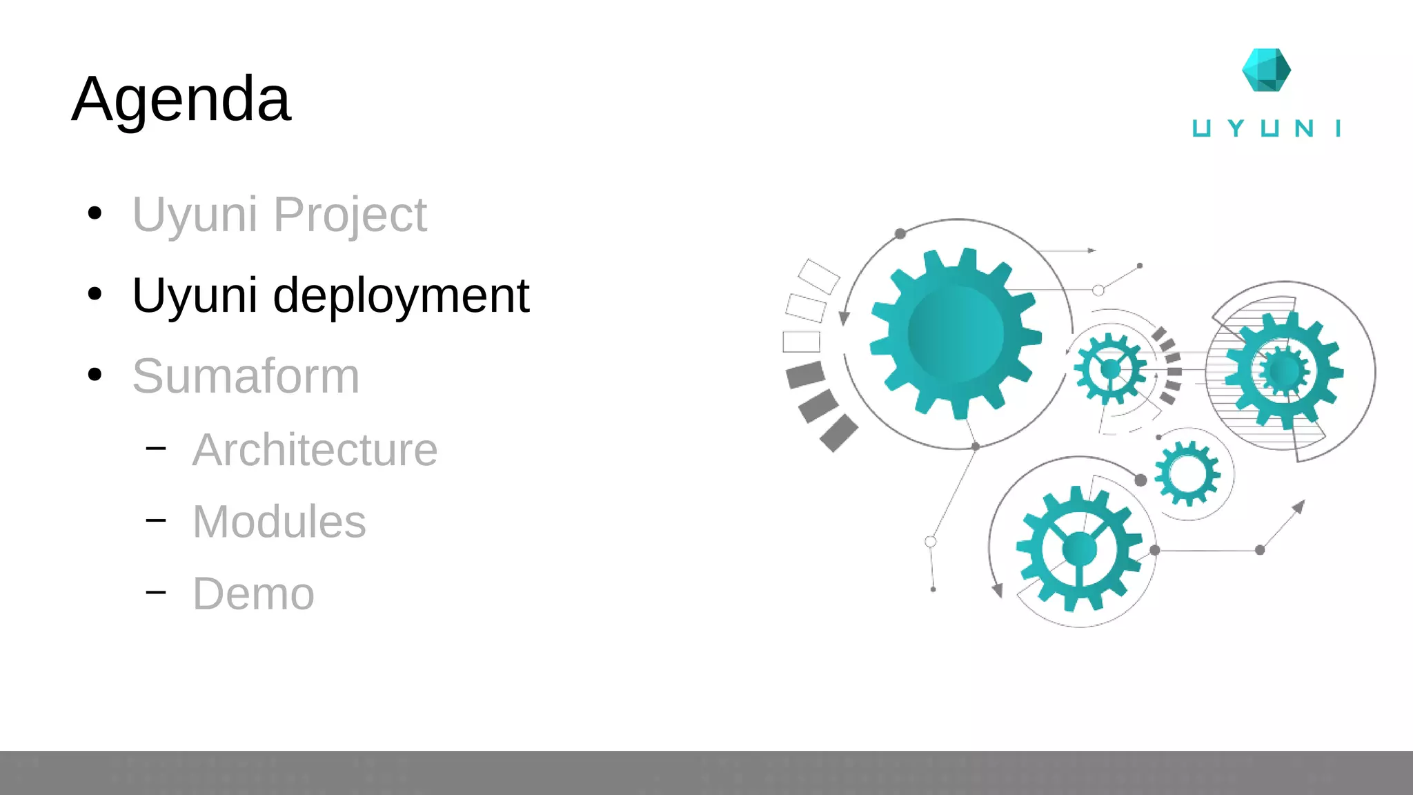 Deploying Uyuni with Sumaform | PPT
