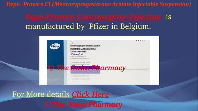 Depo-Provera CI (Medroxyprogesterone Acetate Injectable Suspension ...