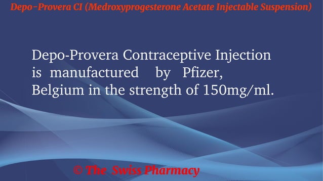 Depo-Provera CI (Medroxyprogesterone Acetate Injectable Suspension ...