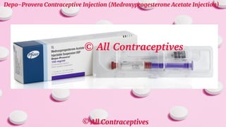 Depo-Provera Contraceptive Injection (Medroxyprogesterone Acetate ...