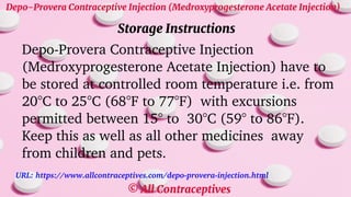 Depo-Provera Contraceptive Injection (Medroxyprogesterone Acetate ...