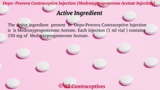 Depo-Provera Contraceptive Injection (Medroxyprogesterone Acetate ...