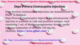 Depo-Provera Contraceptive Injection (Medroxyprogesterone Acetate ...