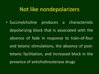 Succinylcholine Phase 1 And 2 Block