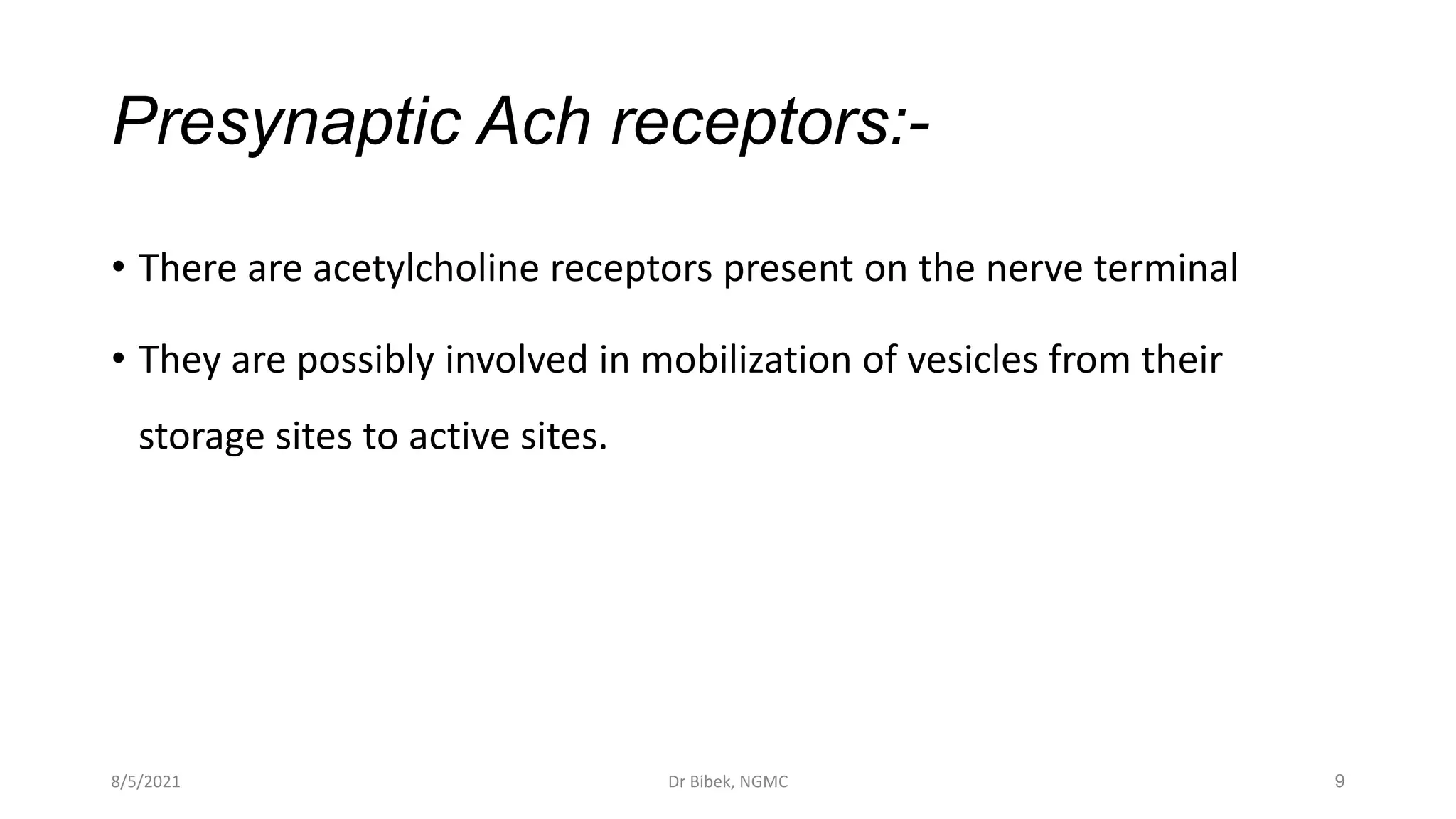 Depolarizing neuromuscular blocking agents | PPTX