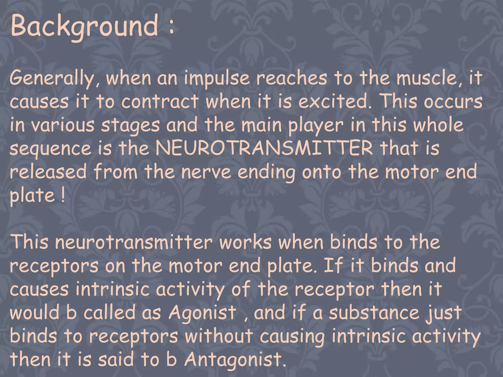 Depolarizing Neuromuscular Blockers | PPTX