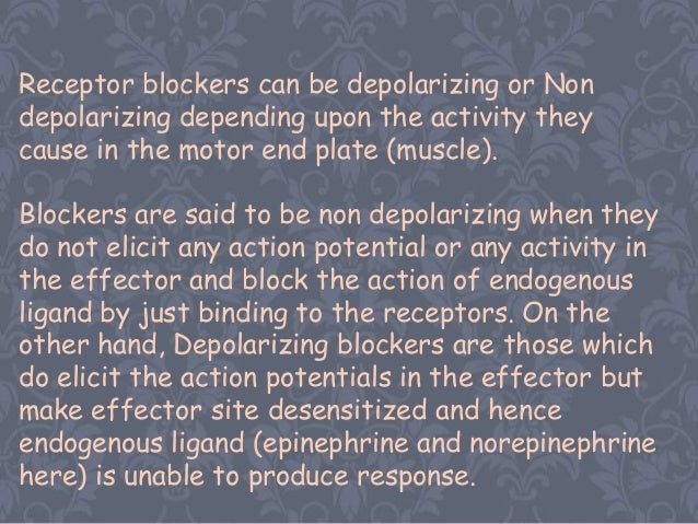 Depolarizing Neuromuscular Blockers