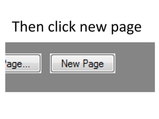 basic tutorial for frontpage 2003 | PPTX