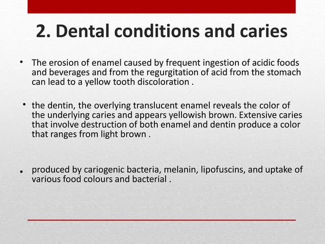 Deposits and stains of teeth | PPTX | Oral care | Personal Care