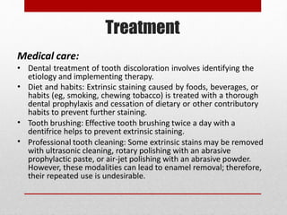 Deposits and stains of teeth | PPTX