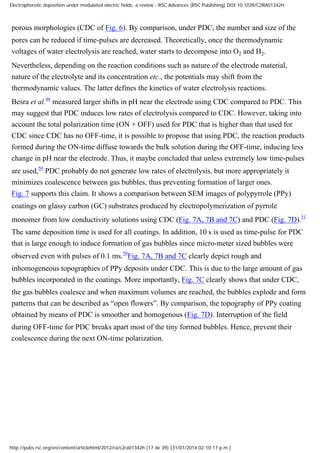 Depositacion electroforetica dentro de campos electricos modulados | PDF