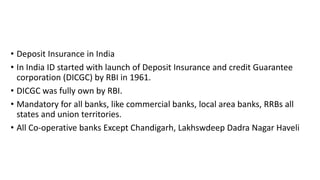 deposit insurance [Autosaved]-1.pptx | Consumer Banking | Personal Finance