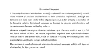 Depositioanl sequences and system tracts | PPTX