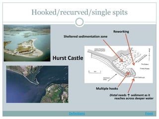 Depositional coastal landforms | PPTX