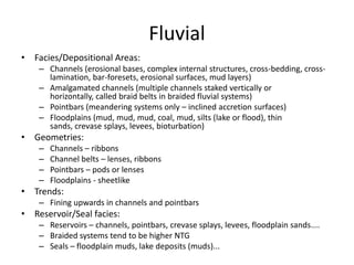 Depositional environments | PPTX