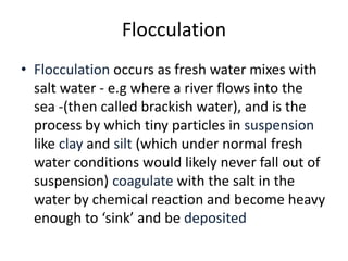 Depositional landforms | PPTX