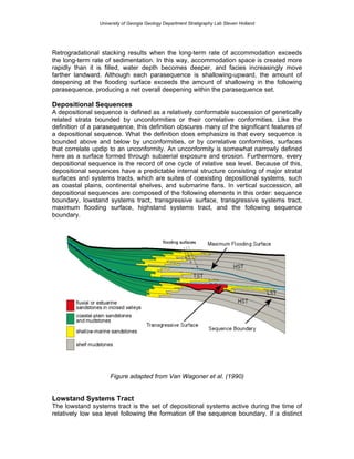 Depositional sequences | PDF