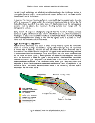 Depositional sequences | PDF