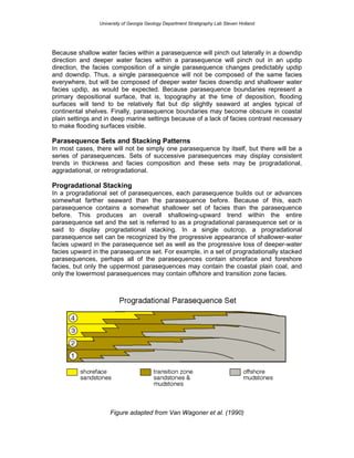 Depositional sequences | PDF