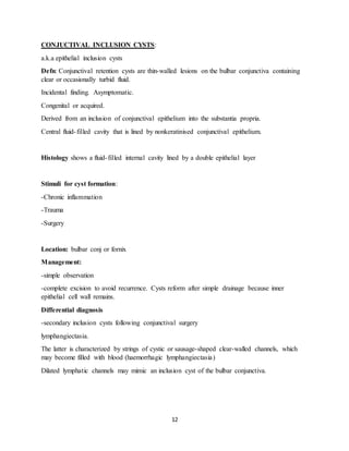 Depositions and Degenerations of Conjuctiva and Cornea.docx