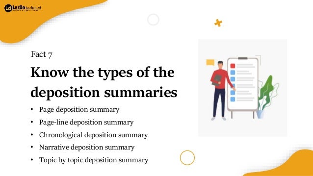 How to draft a precise Deposition Summary? | PPT