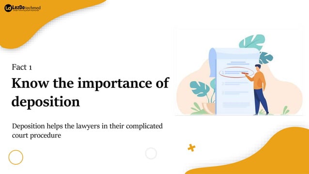 Drafting a precise deposition summary: 7 facts you must know | PPT