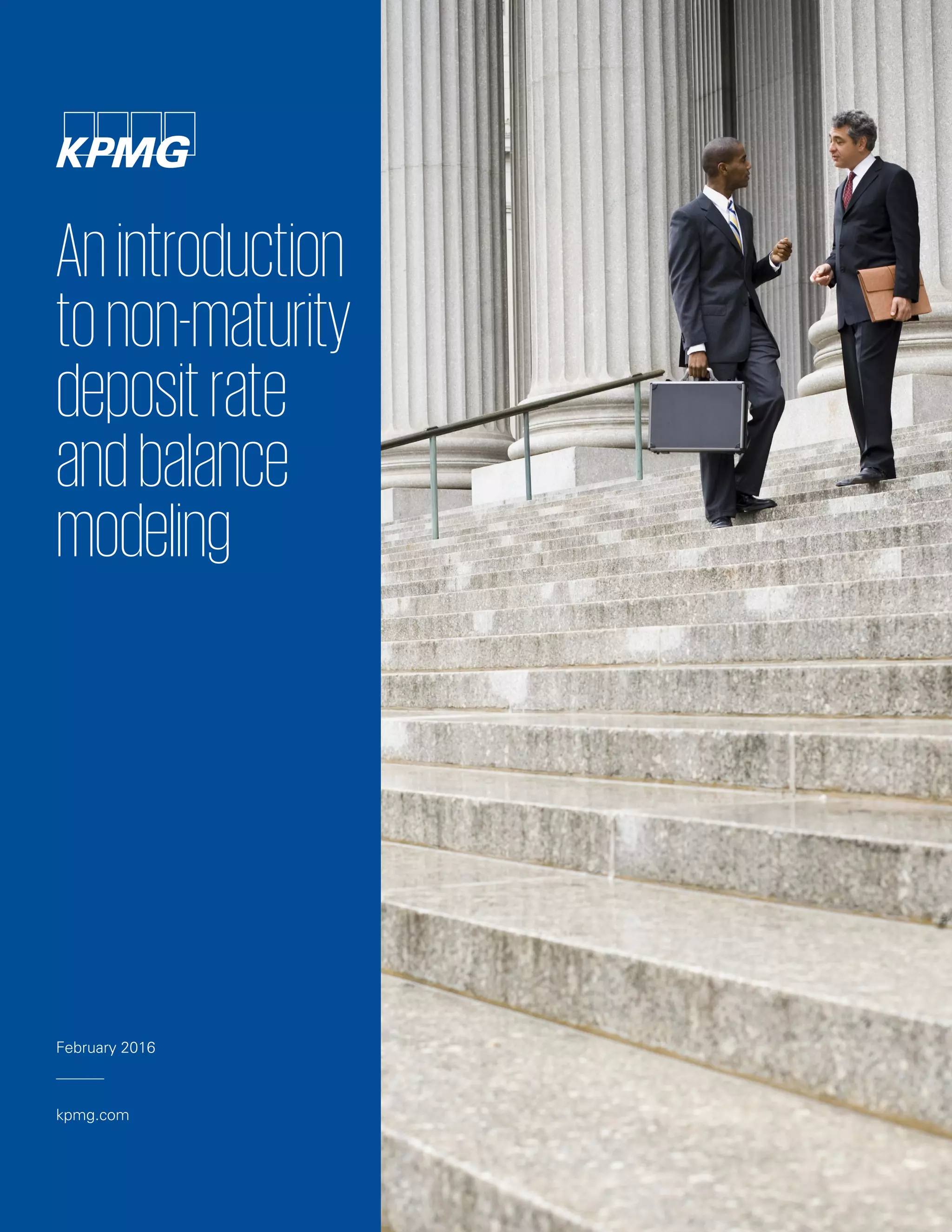 An Introduction to non-Maturity Deposit Rate and Balance Modeling | PDF