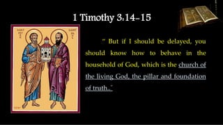 Deposit of faith (Good of the Order 2017) | PPTX