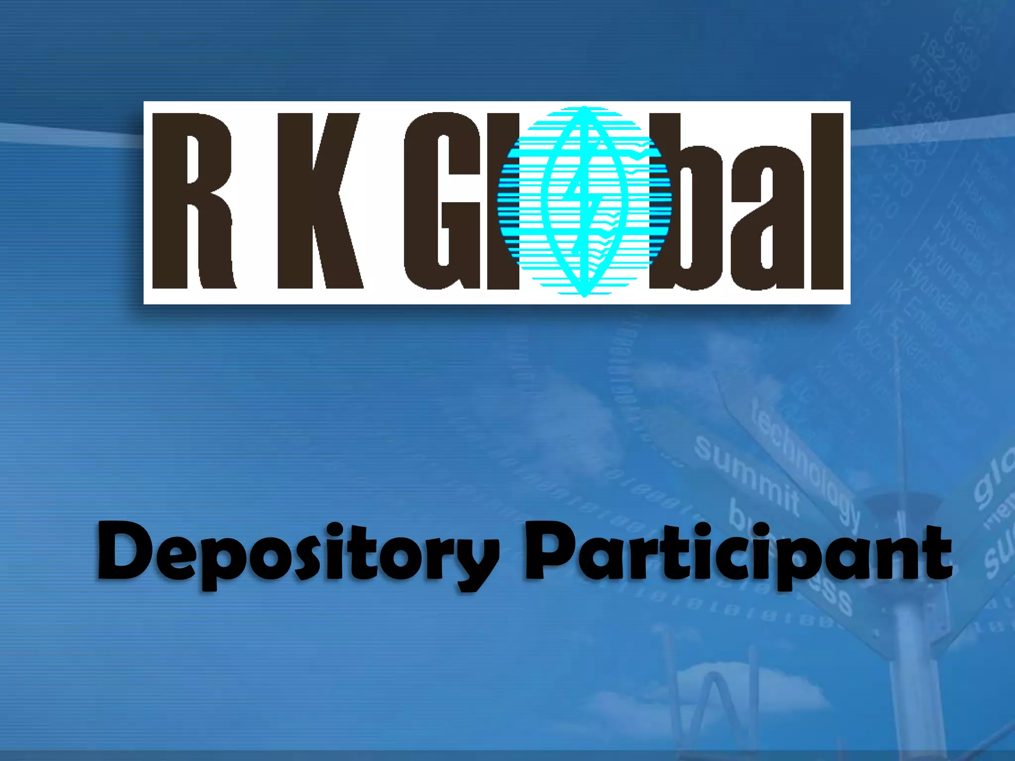 Depository participant | PPTX
